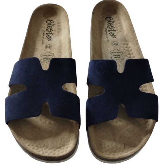 Bio Step | Shoes | Biostep Comfort Womens Navy Slipon Sandals 95 Suede ...